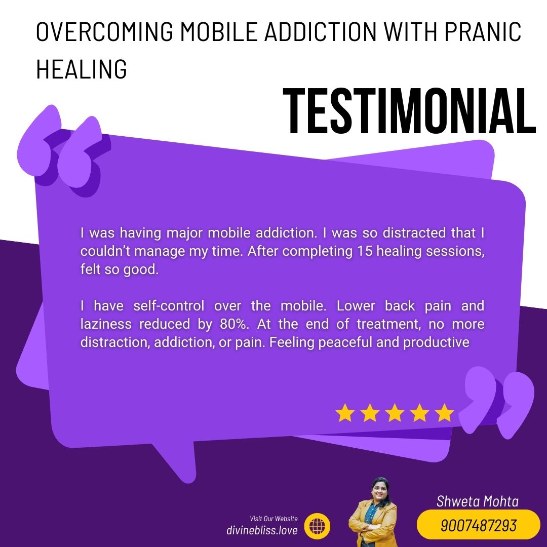 Overcoming Mobile Addiction And Reclaiming Focus With Pranic Healing